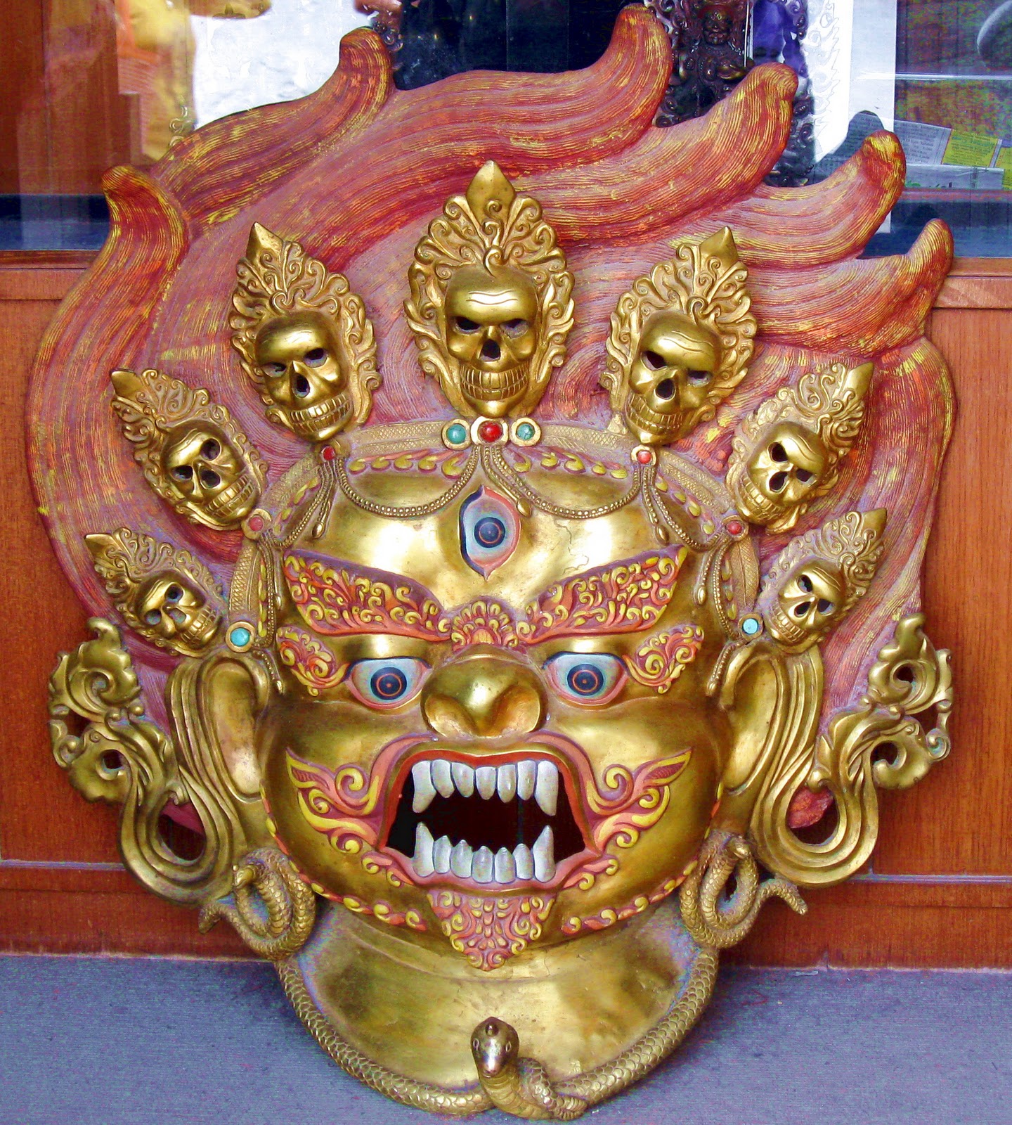 Everyday Exile Photojournalism from Tibet in Exile: Deity Masks