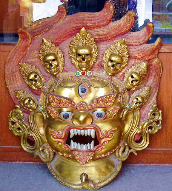 Everyday Exile Photojournalism from Tibet in Exile: Deity Masks