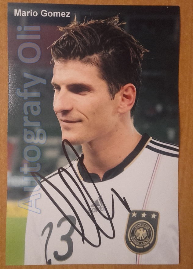 Autografy Oli : Mario Gomez