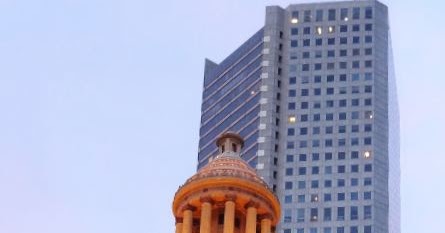 Houston in Pics: Niels Esperson Building in Perspective - literally and
