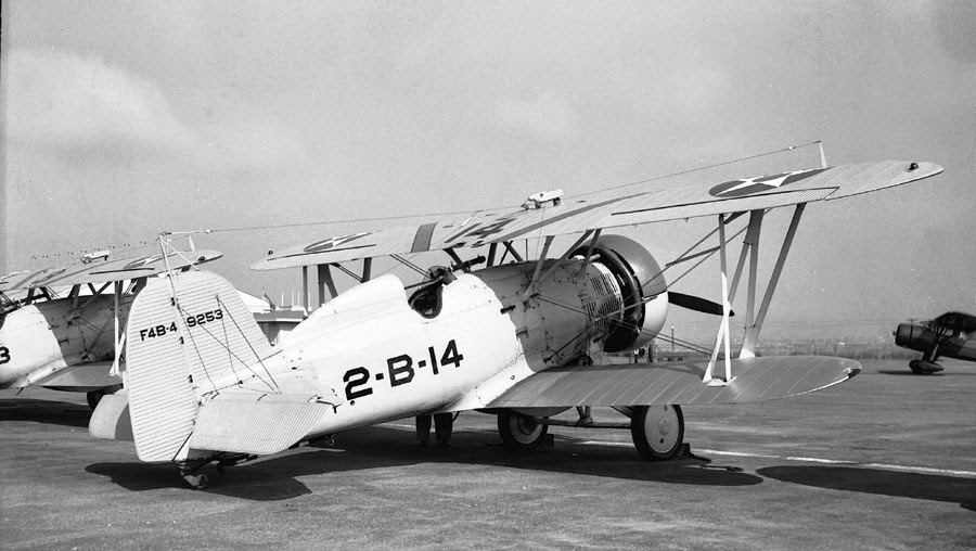 Airplanes In The Skies Faf History Boeing F4b