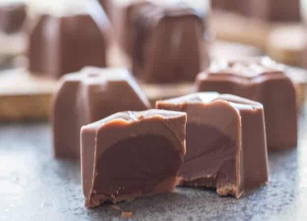 HOMEMADE CHOCOLATE MINT FILLED CHOCOLATES - 100 My Recipes