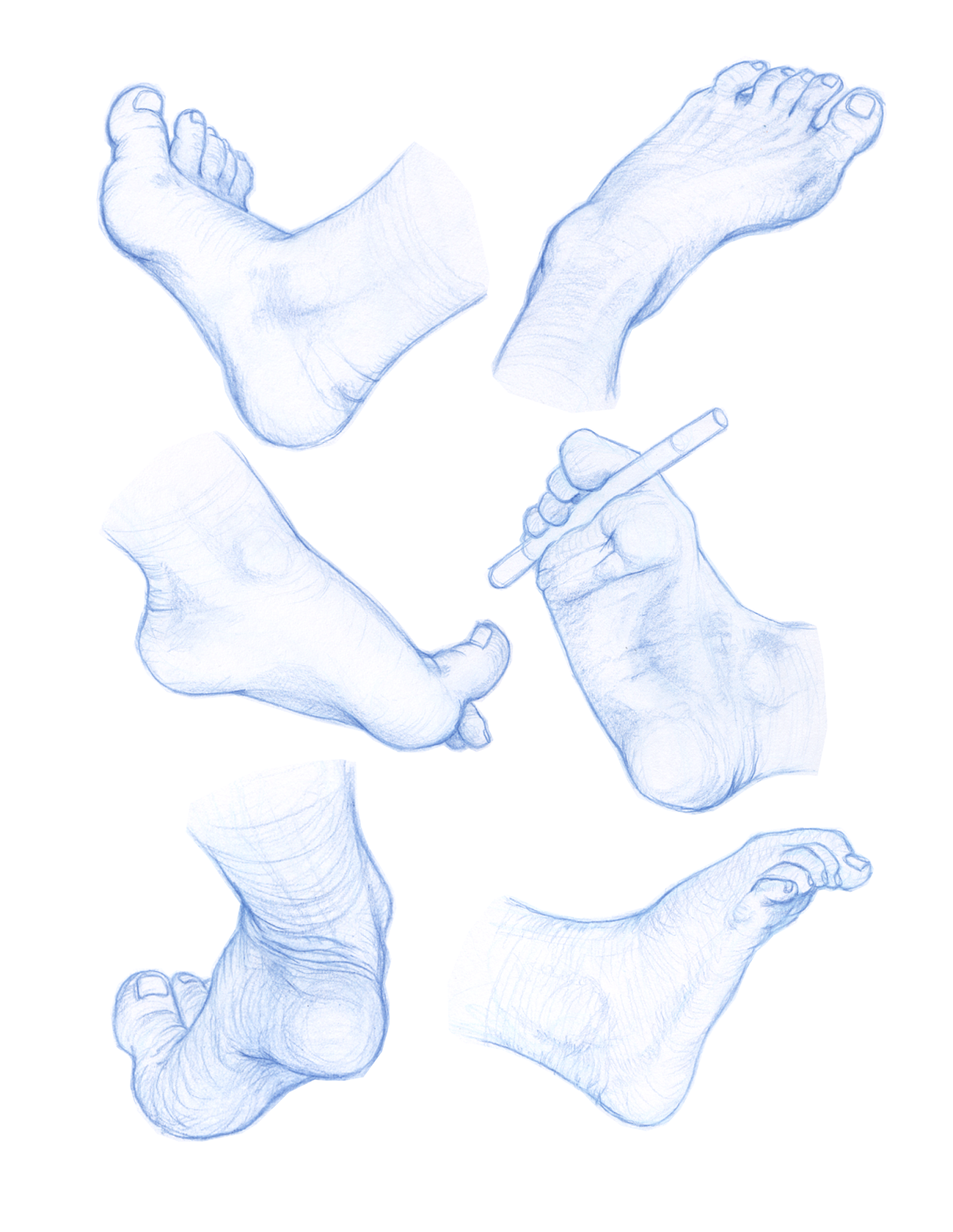 Masae Seki : Life Drawing: Hands and Feet