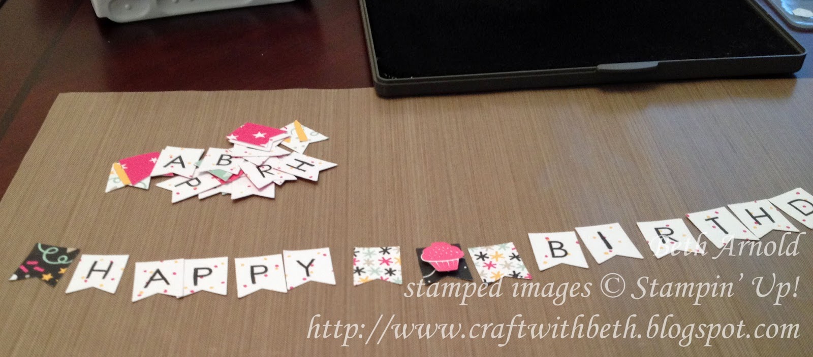 Craft with Beth: Mini Birthday Banners