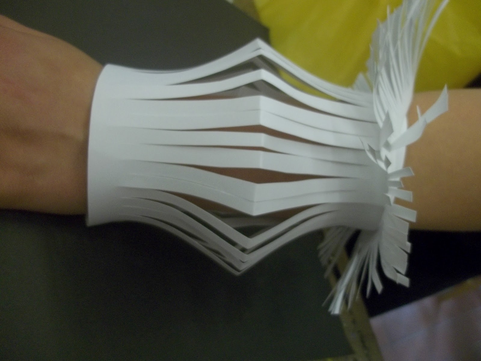 Theme: Natural Forms : Paper glove: Final piece