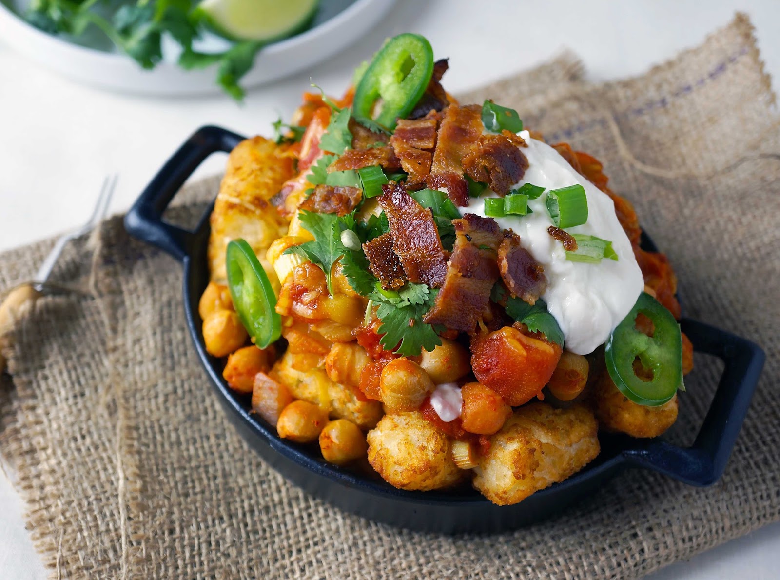 Miss Hangrypants: Kimchi Chili Cheese Tots