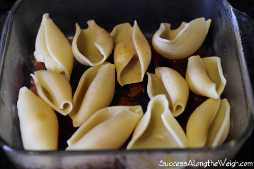 Success Along the Weigh: Spicy Mexican Stuffed Shells