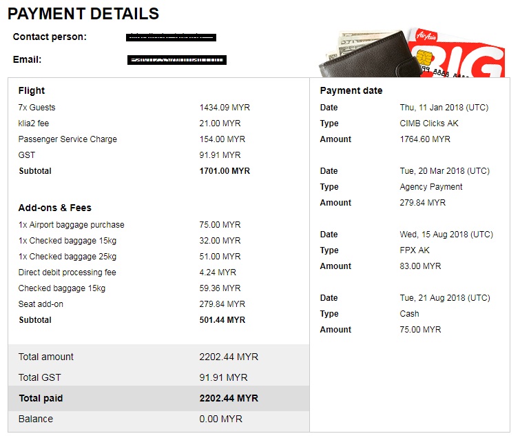 PERCUTIAN KELUARGA : TERBANG BERSAMA AIR ASIA