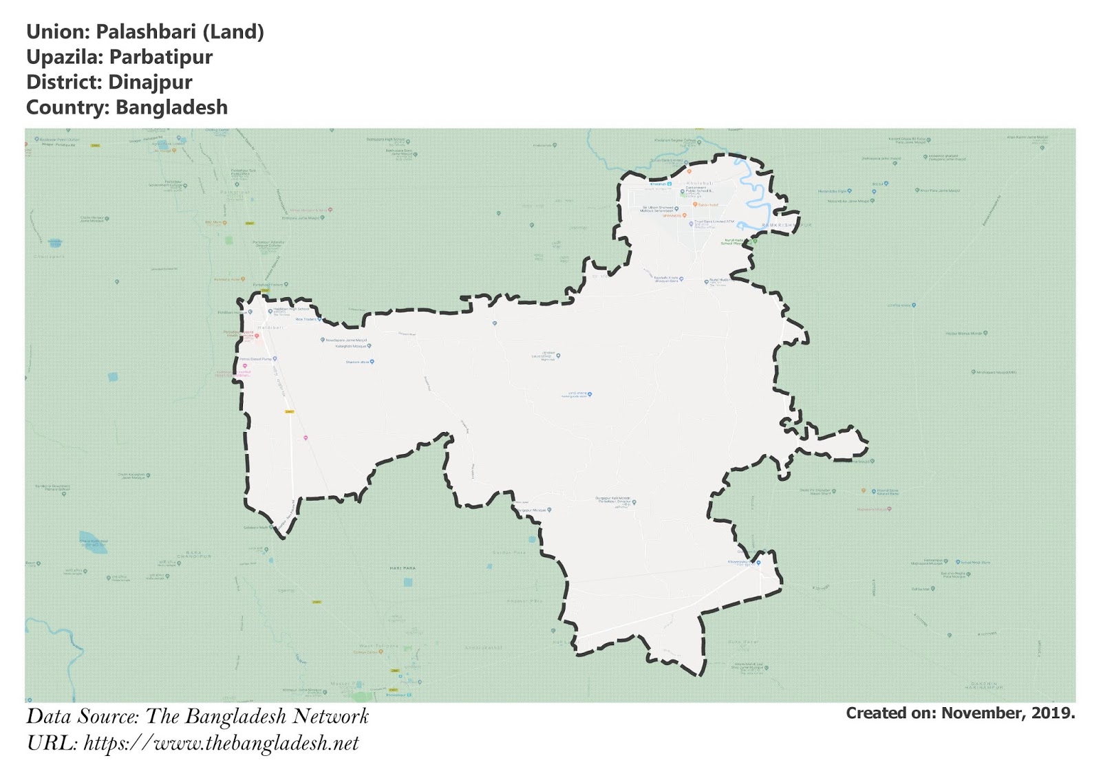Palashbari Union, Dinajpur