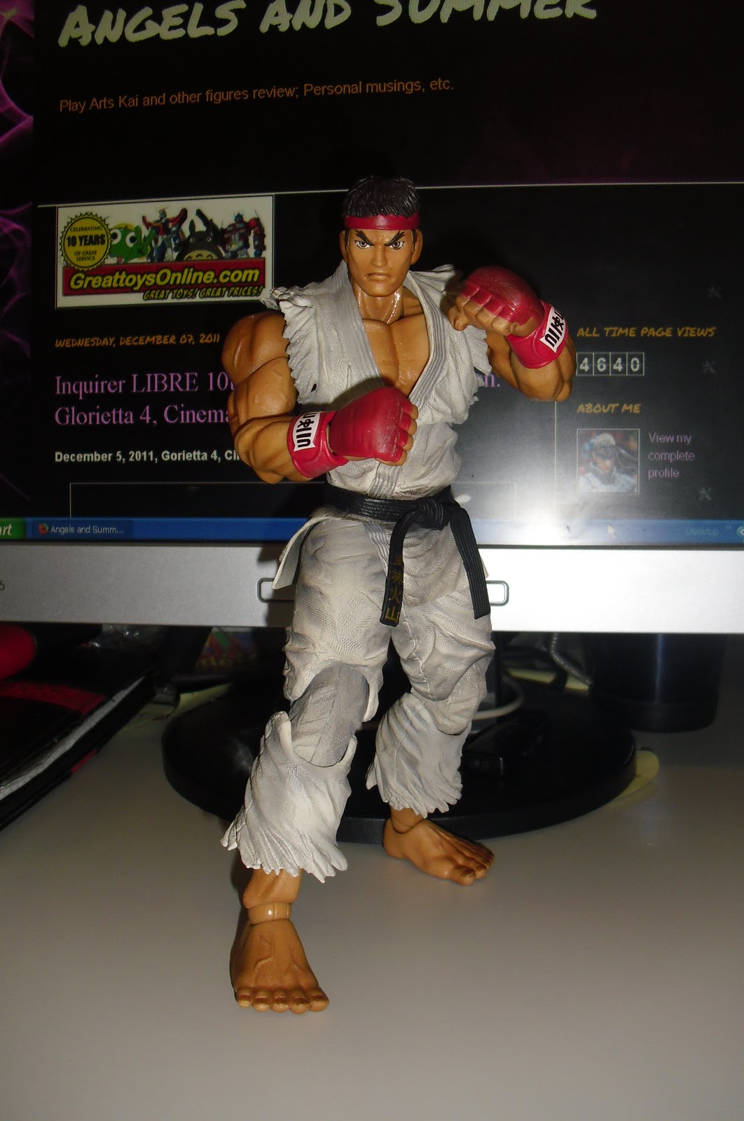 Angels and Summer: Play Arts Kai Ryu - Super Street Fighter 4 Review