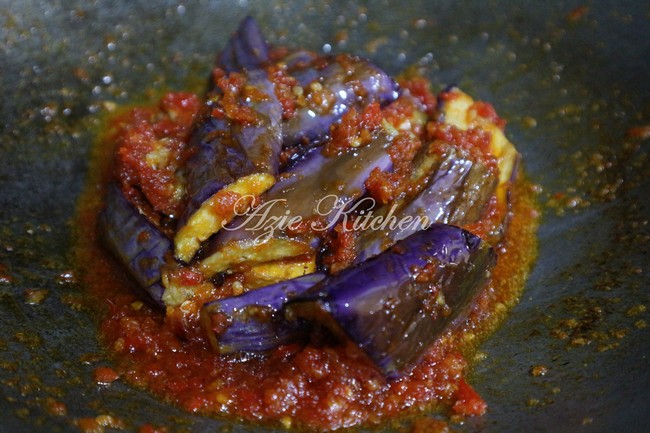 Terung Goreng Berlado Simple Dan Sedap - Azie Kitchen