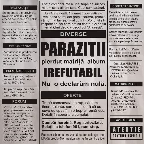 Paraziţii: Parazitii - Irefutabil