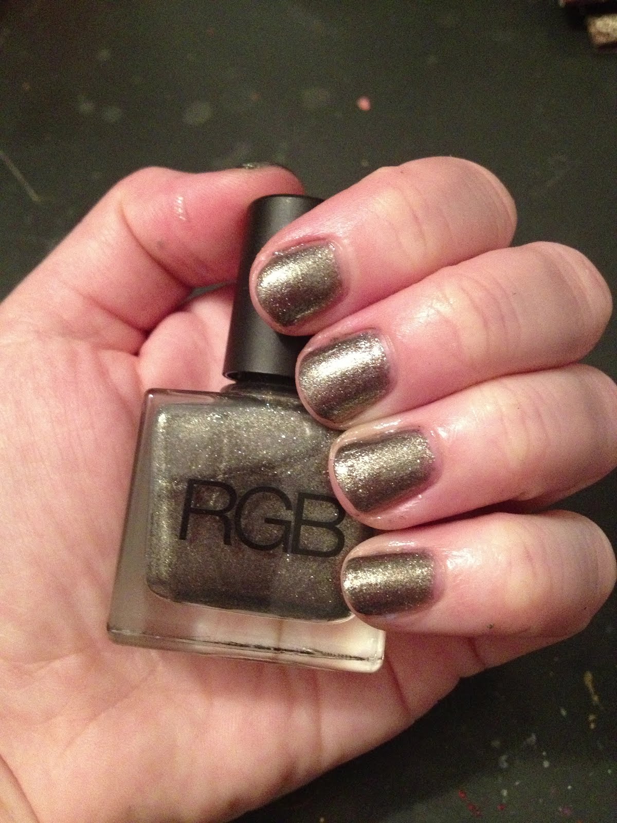 The Beauty of Life: My Latest Mani: RGB Flint