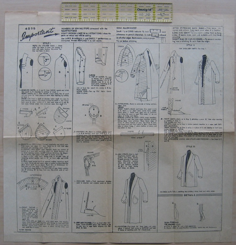 Black Tulip: How to work with a vintage pattern