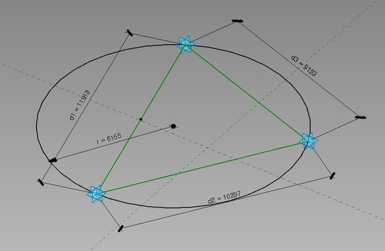 Enjoy Revit: 3-points Circle, 3-points arch