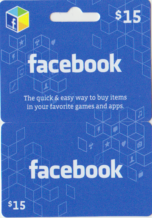 Collectomania: Game Cards - Facebook Credits