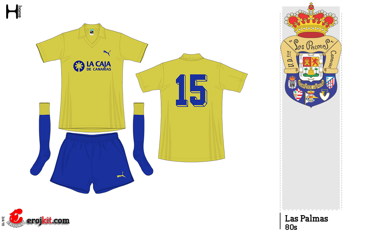 Kit Design, by eroj: Las Palmas Home Kit - Vários anos