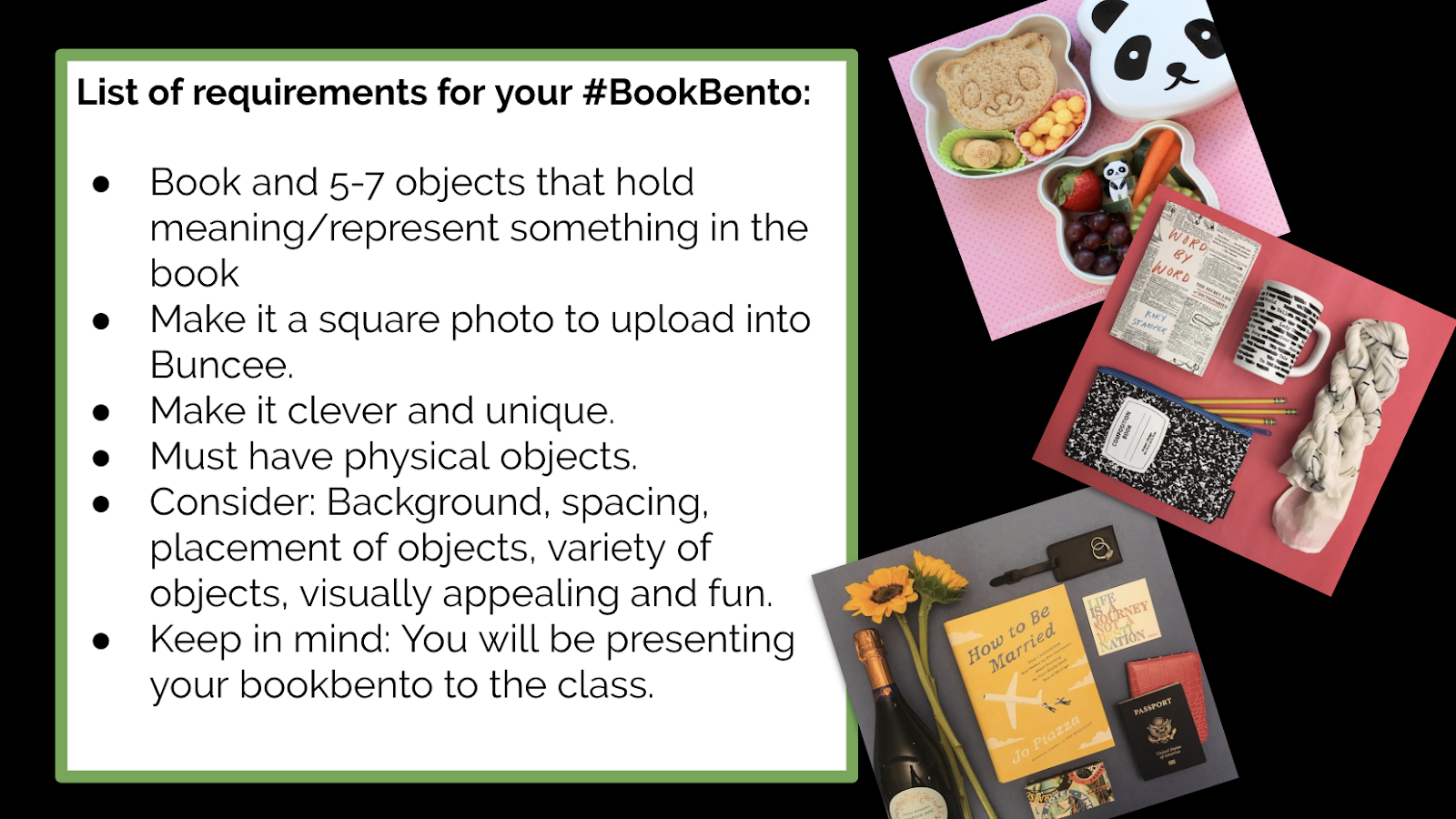 The Library Voice: Our 4th Grade #BookBento Project!