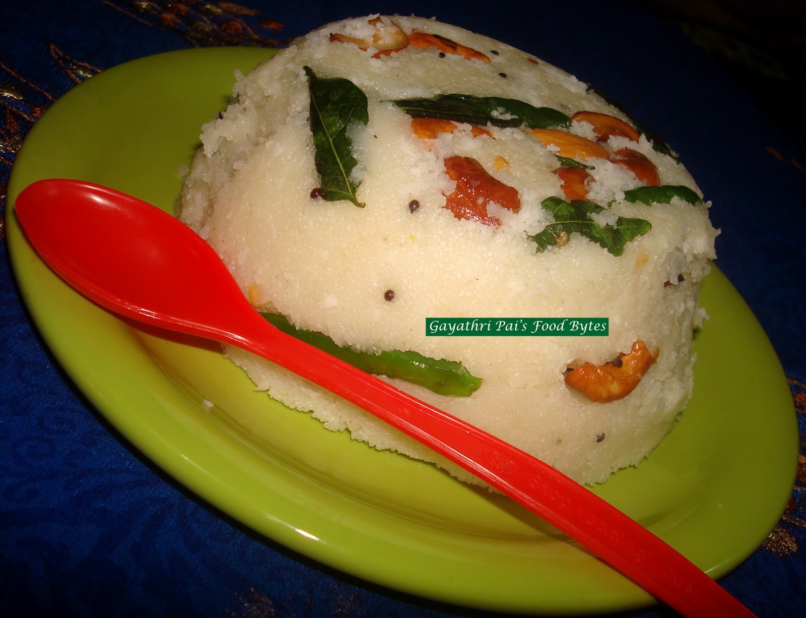 Gayathri Pai's Food Bytes: Bombay Rava Upma.