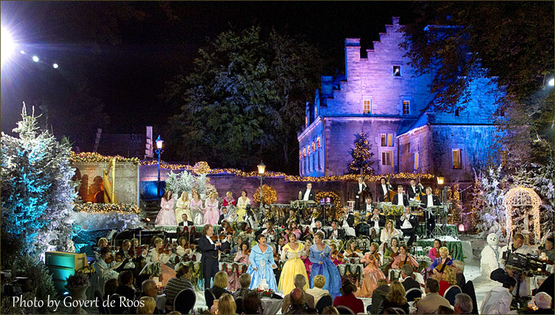 ANDRE RIEU FAN SITE THE HARMONY PARLOR: André Rieu's Castle Transformed ...