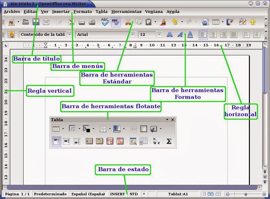 iped/windows: BARRA DE MENU