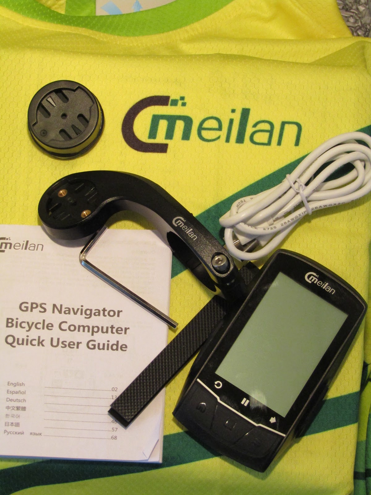 Harlow Cycle Page @TDF79 Cycle Reviews: Meilan M1 GPS Cycling Computer.