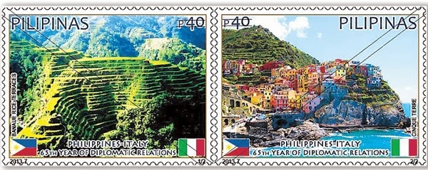 Philippine Tourist Destinations Being Printed on Postage Stamps