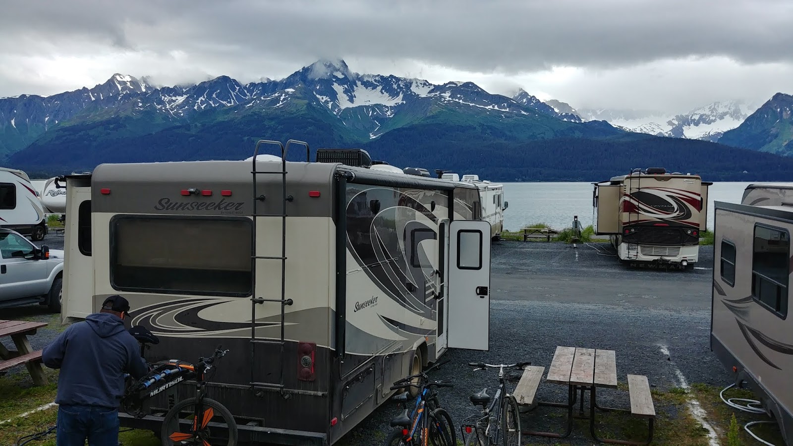 The City of Seward Campgrounds, Seward, Alaska