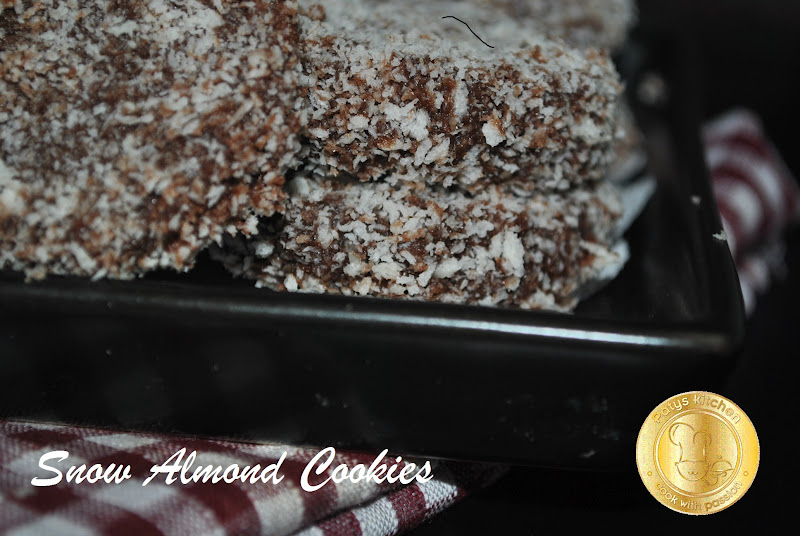 PATYSKITCHEN: SNOW ALMOND