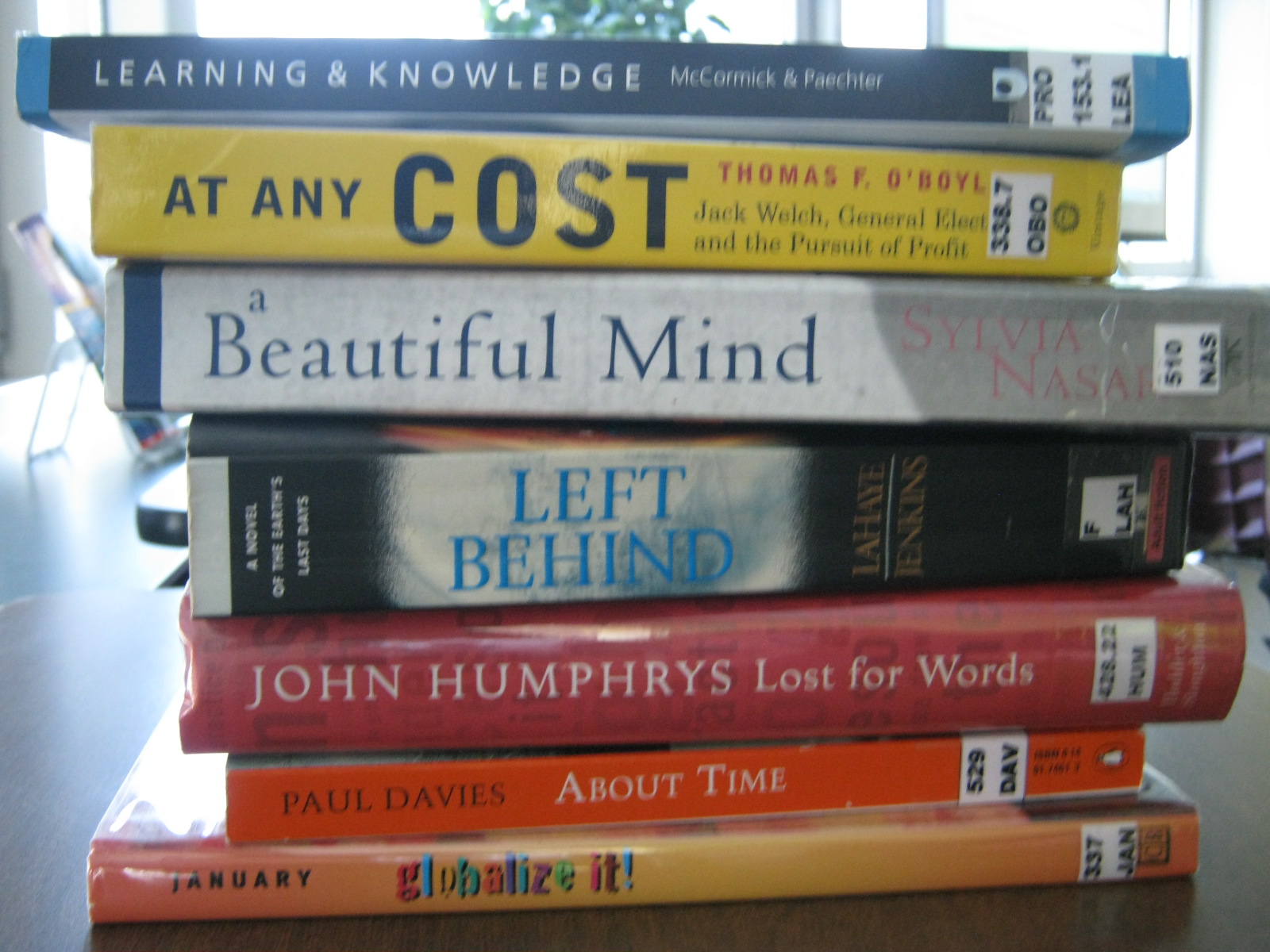 LibraryBond: Book Spine Poetry...