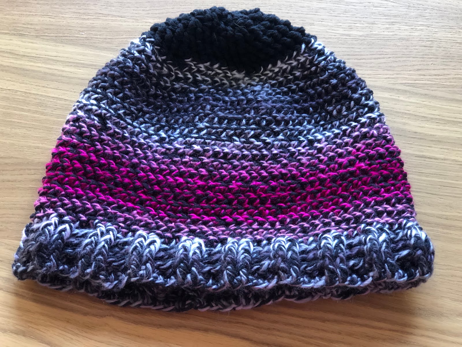 Renske Creatief: Haak tutorial: Muts haken met de boordsteek en de ...