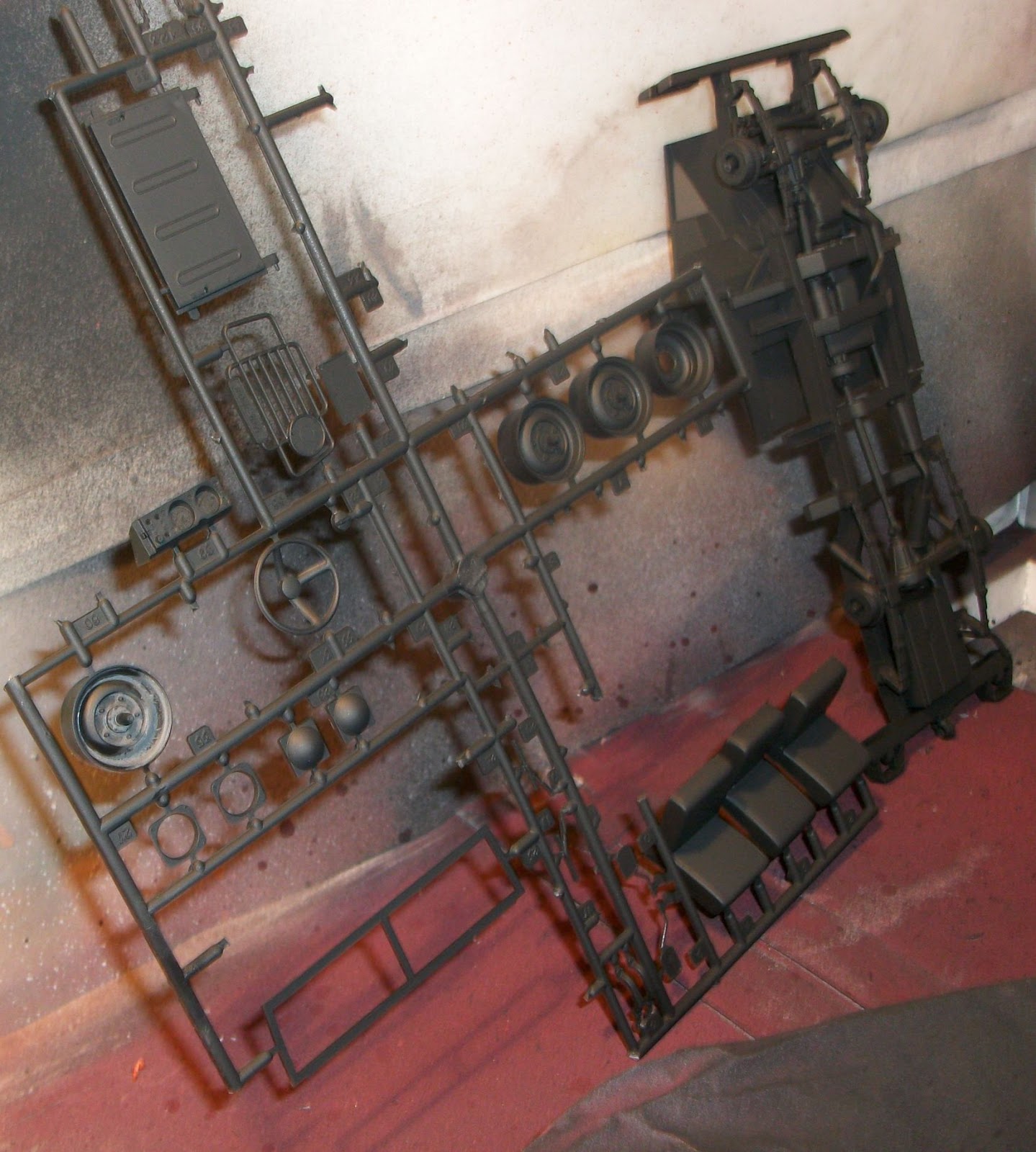 Maquettes Dioramas Sampiero Models: Land Rover 109 paratroopers