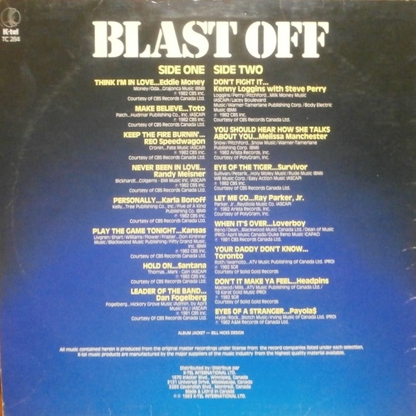 K-Tel Kollection 1973-1983: BLAST OFF [1982]