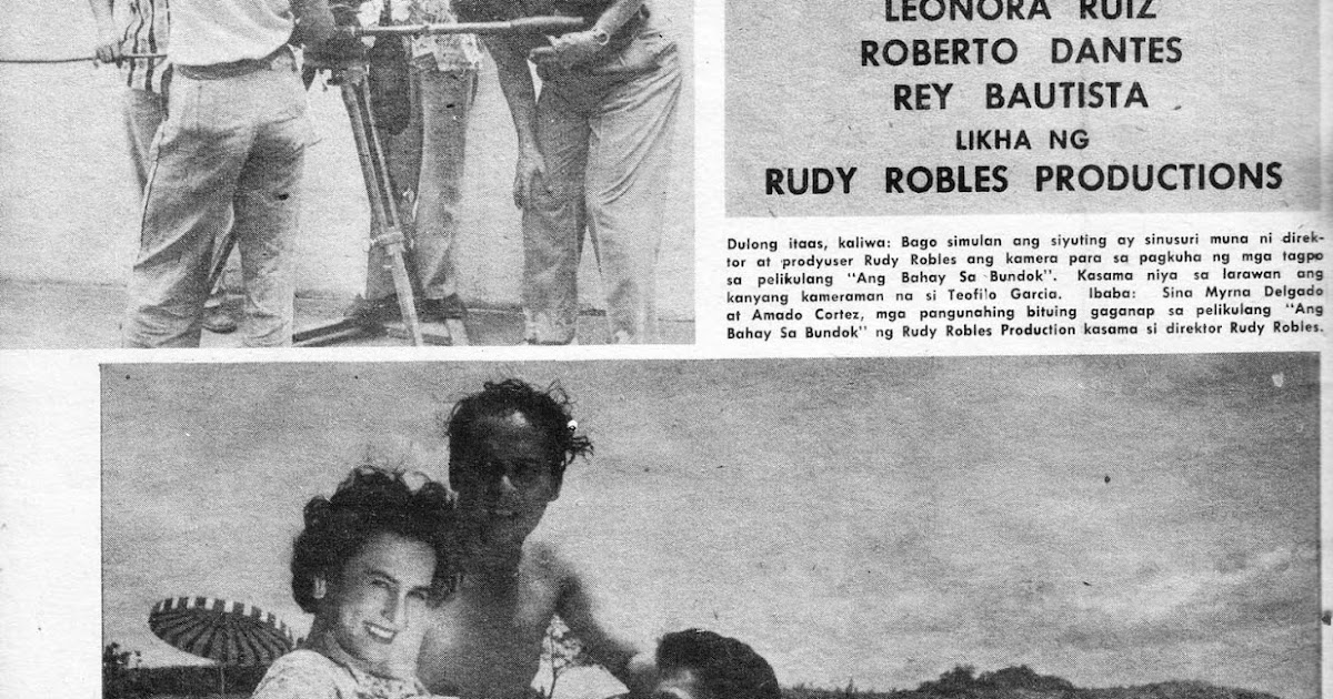 PELIKULA, ATBP.: ANG BAHAY SA BUNDOK (Rudy Robles Productions, 1960)