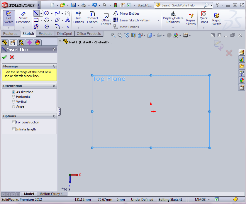 DESAIN GRAFIS MENGGUNAKAN SOLIDWORKS : Belajar Solidwork dasar