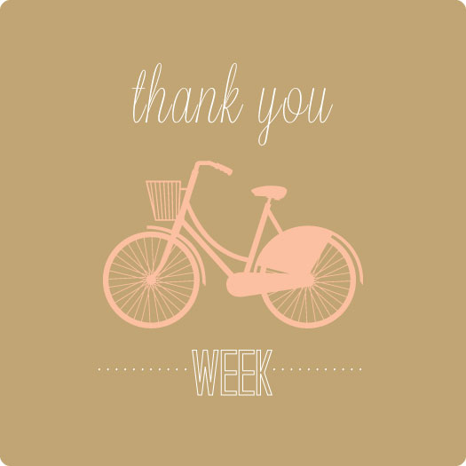 swoon studio: Welcome to "thank you" week!