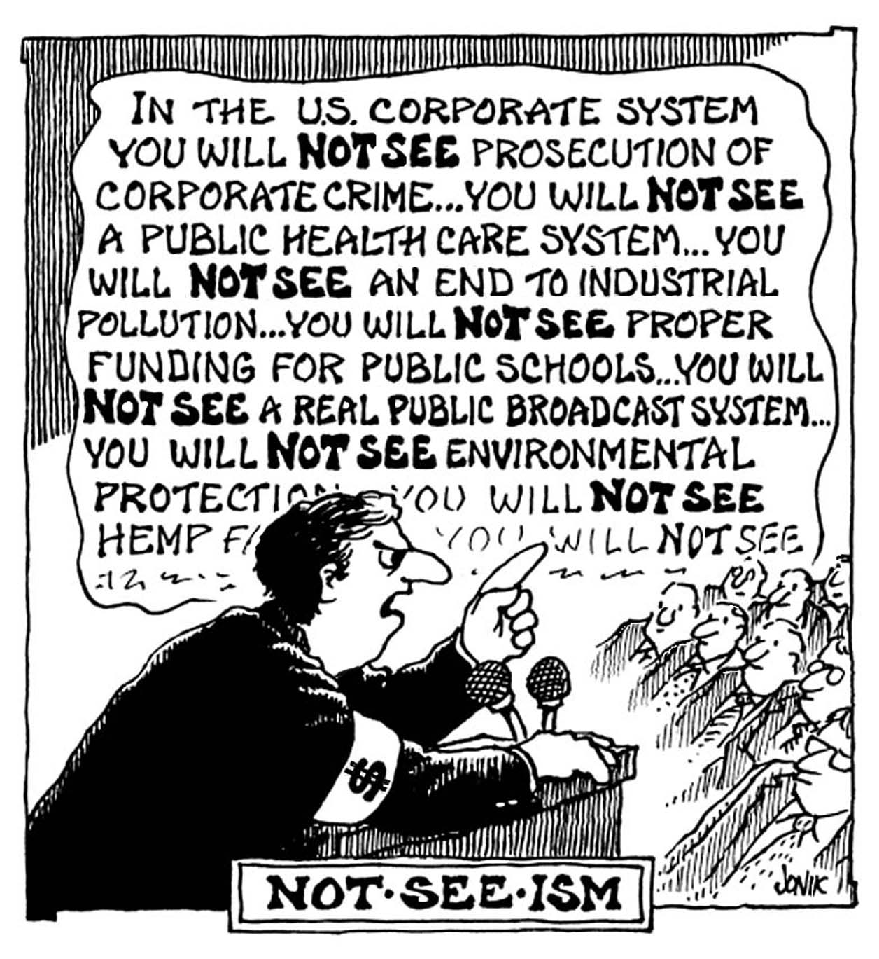 Jonik Editorial Cartoons