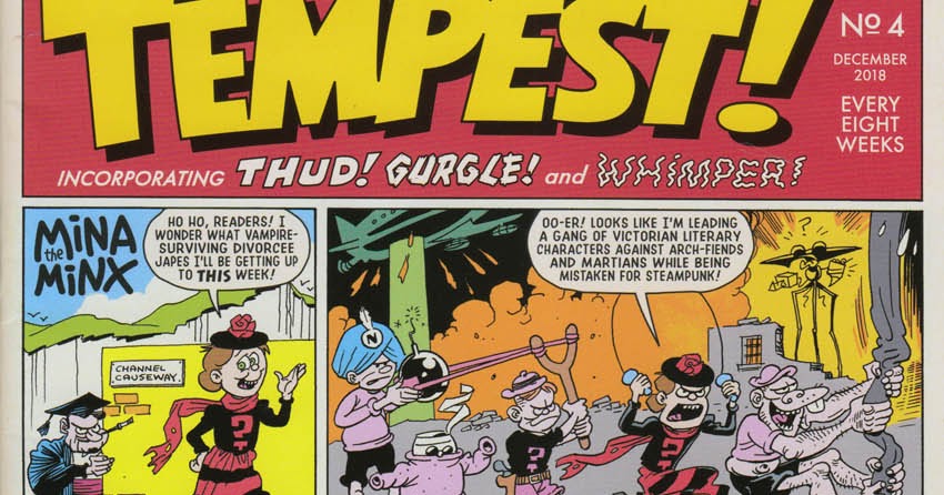 BLIMEY! The Blog of British Comics: Exclusive Preview: THE TEMPEST No.4