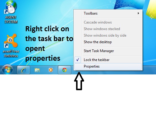 How to customize the windows 7 task bar ~ Link 2 Soft