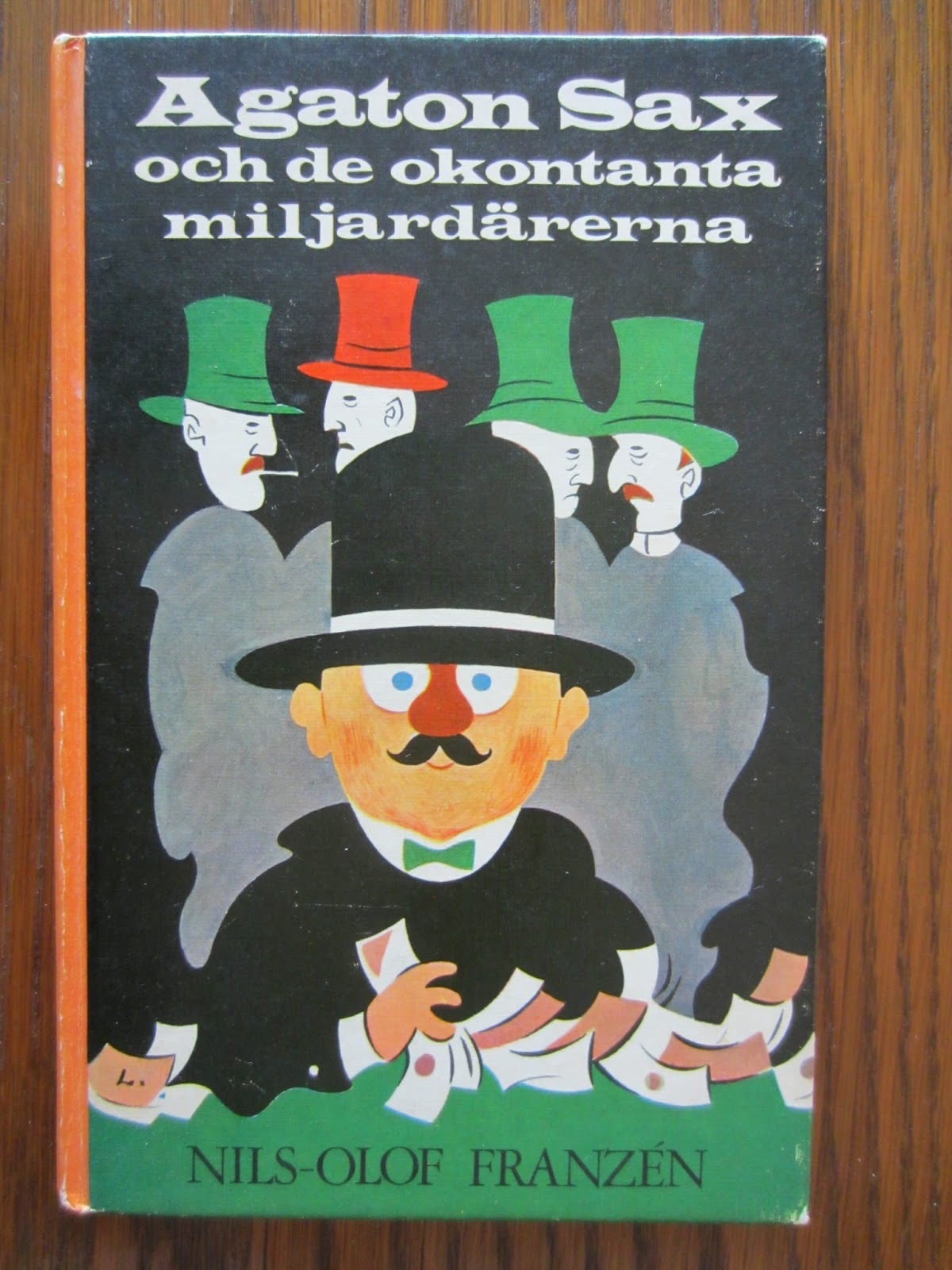 Det här har jag läst: 68. Nils-Olof Franzén: Agaton Sax och de ...