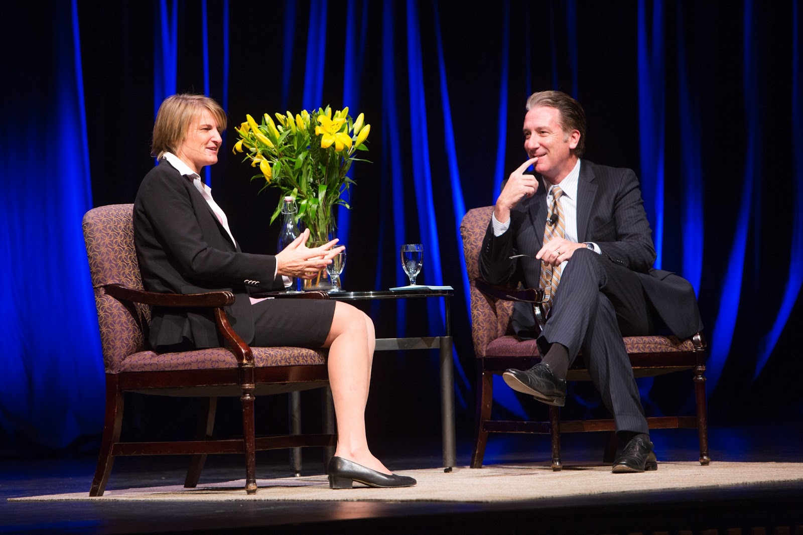 Behind the Podium: Leakey Educates the Sacramento Speakers Crowd