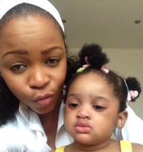 MARVELLED BLOG: Annie and 2face Idibia's daughter, Olivia, turns one