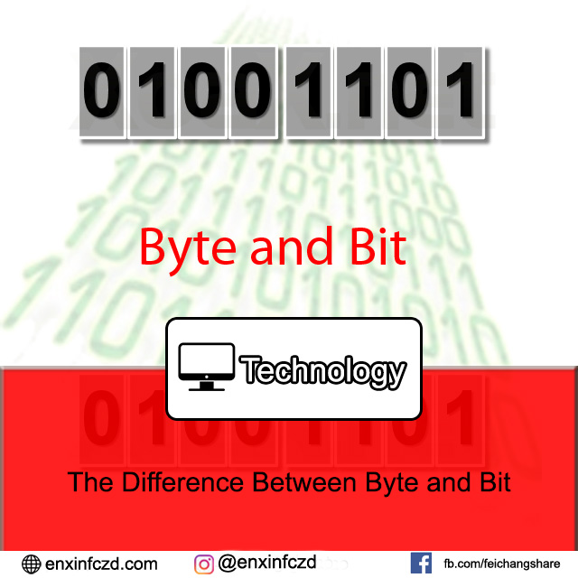 The Difference Between Byte and Bit - XinFCZD - Open The Window Of ...