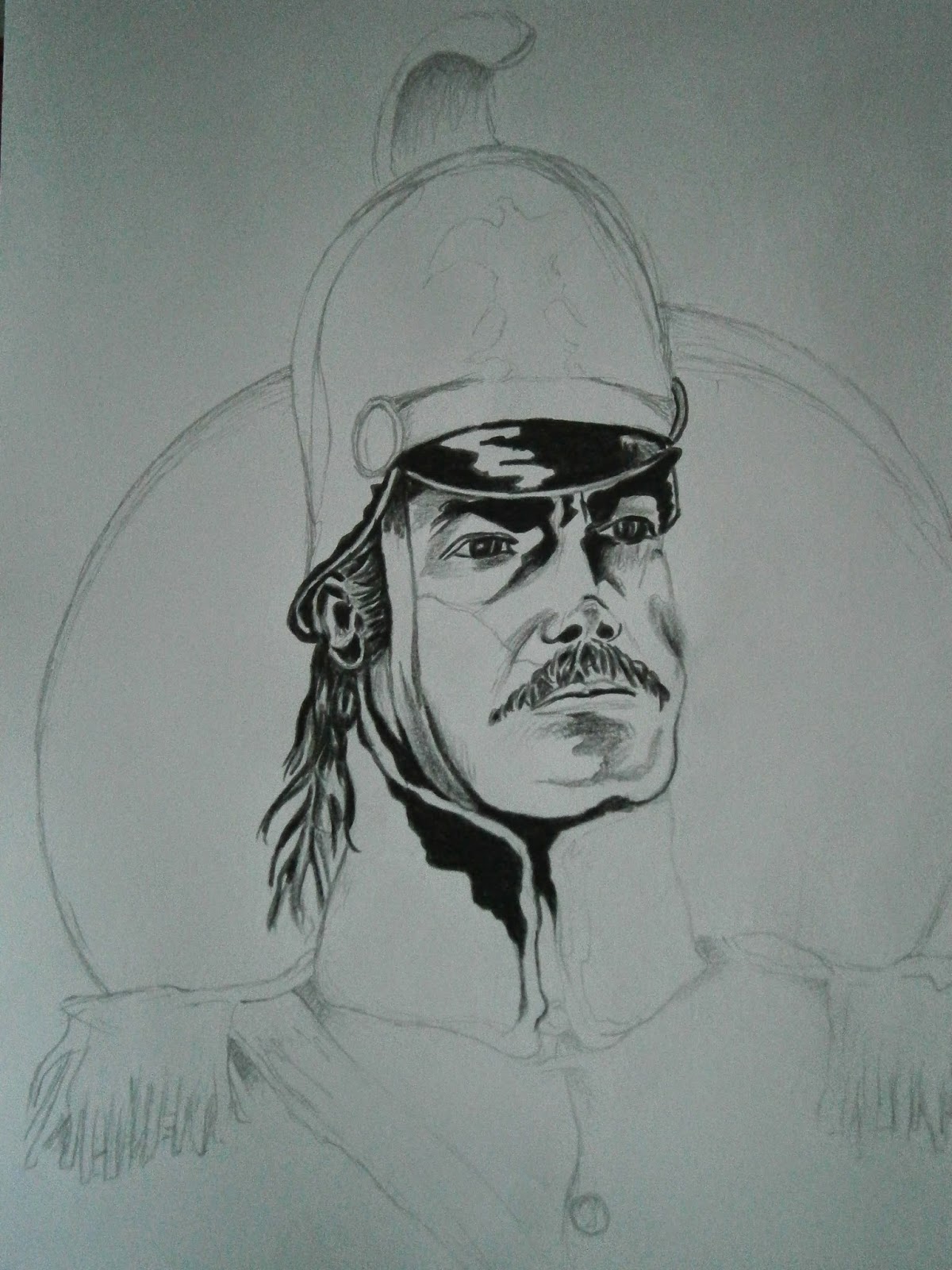 Varon Cook y sus colecciones: Dibujo - Coronel de la Caballeria ...