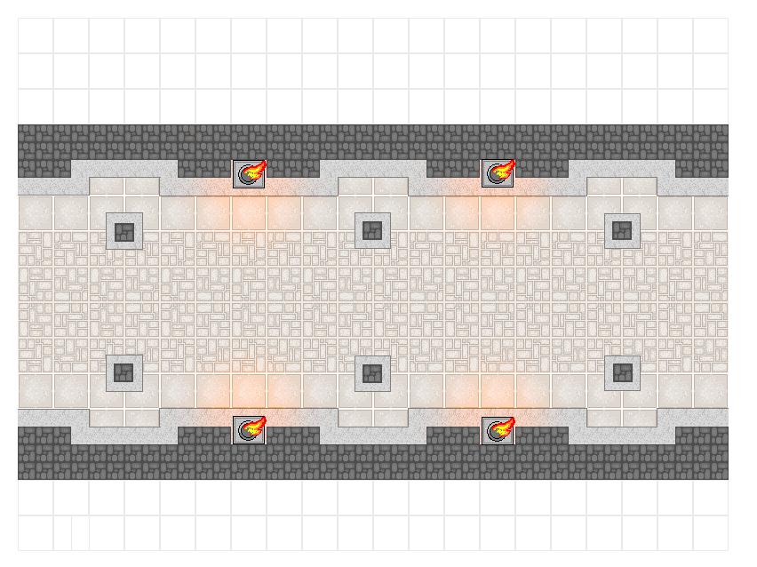 New Dragon RPG: Grid de Batalha - Montanha