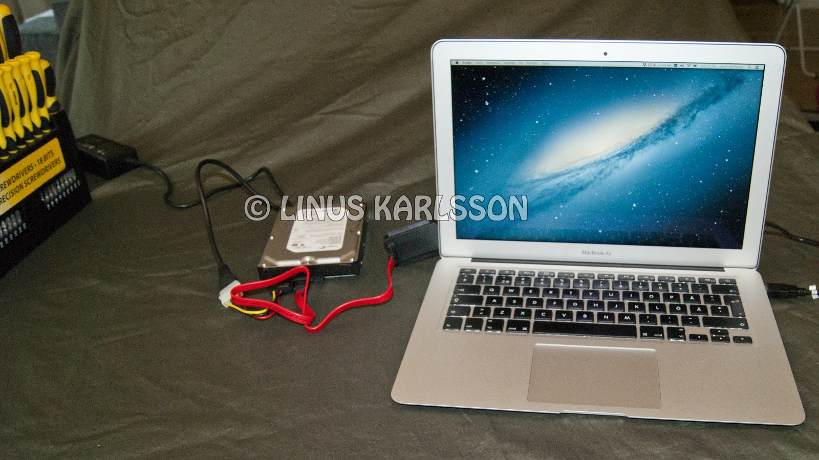 hexhex: Plocka isär extern hårddisk