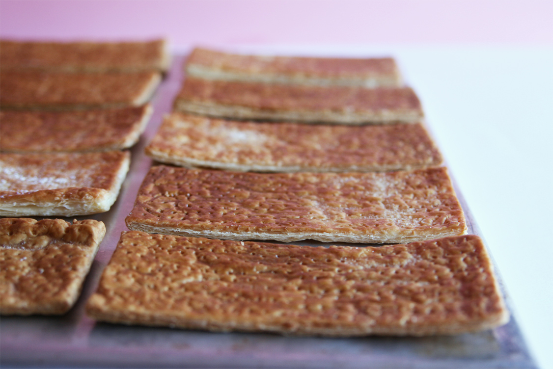 Raspberry Millefeuille with Vegan Lemon Pastry Cream