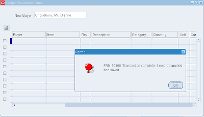 Creating a Purchase Order from an Approved Requisition « Learn Oracle