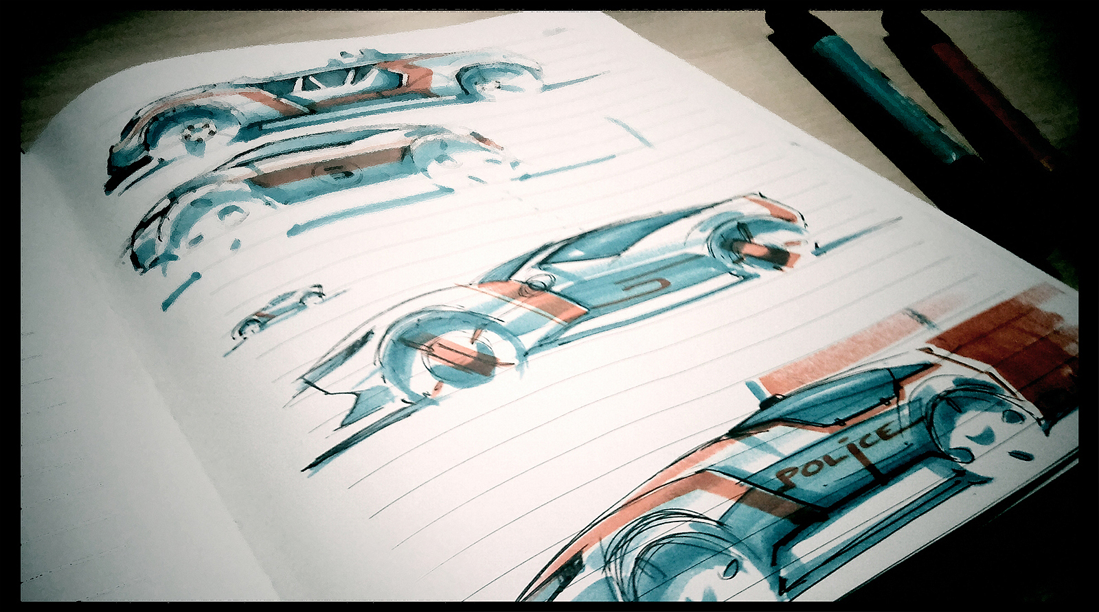 ASPHAAALT: Random notebook sketches