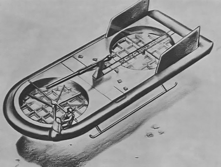 Le Piasecki Model 59K "Skycar" Flying Jeep.